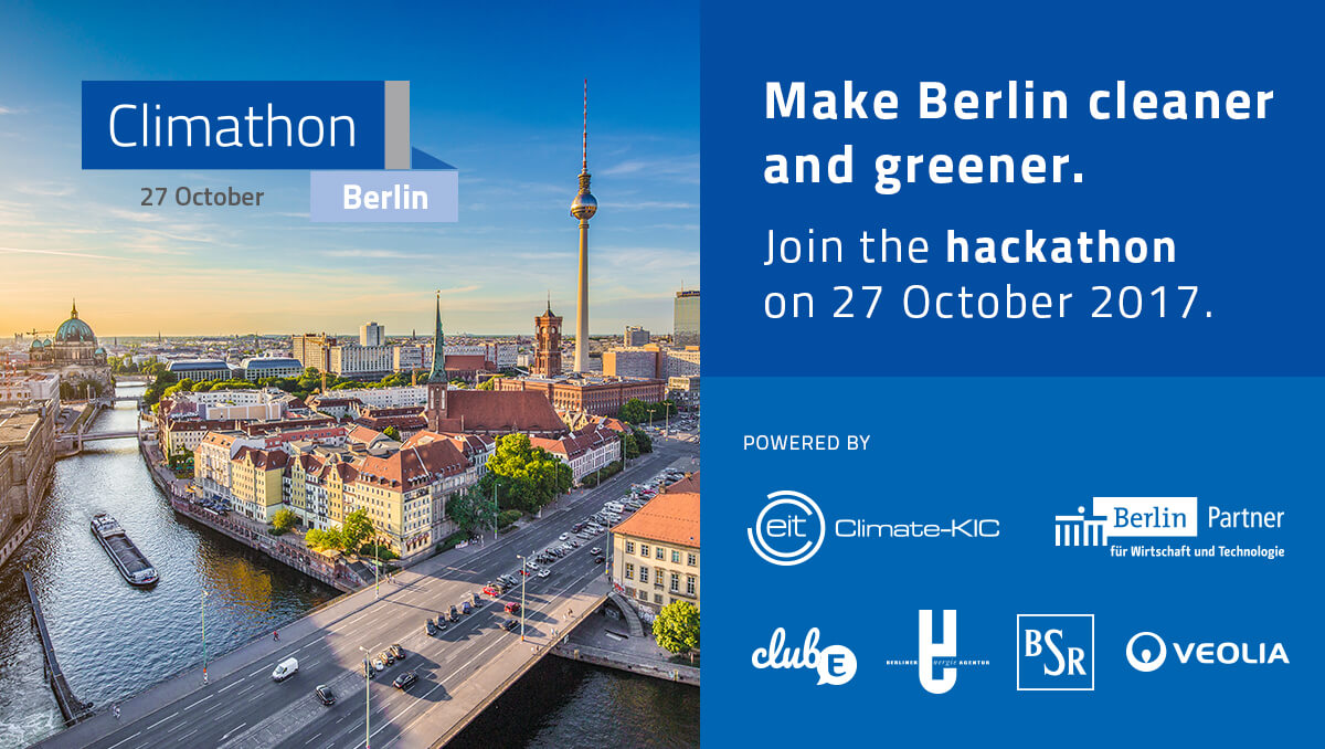 Register now for Climathon in Germany: The Global Climate Action Hackathon | Climate KIC