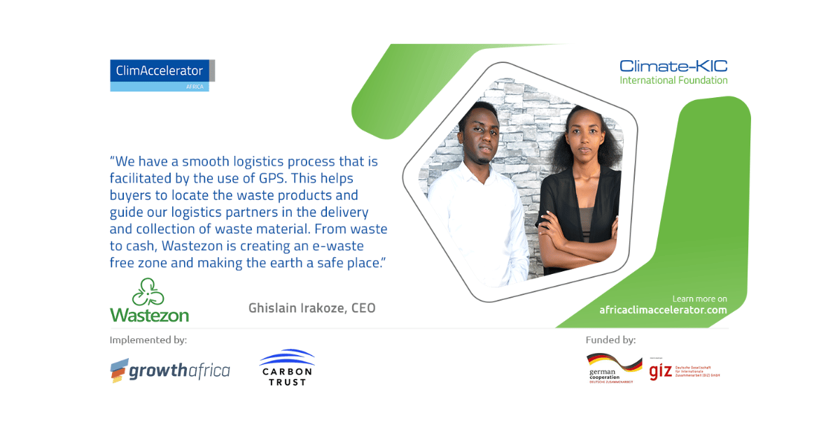 Wastezon promotes the circularity of e-waste in Rwanda | Climate KIC