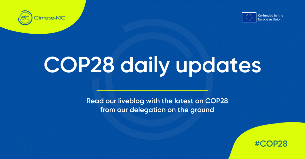 Climate KIC at COP28 | Climate KIC